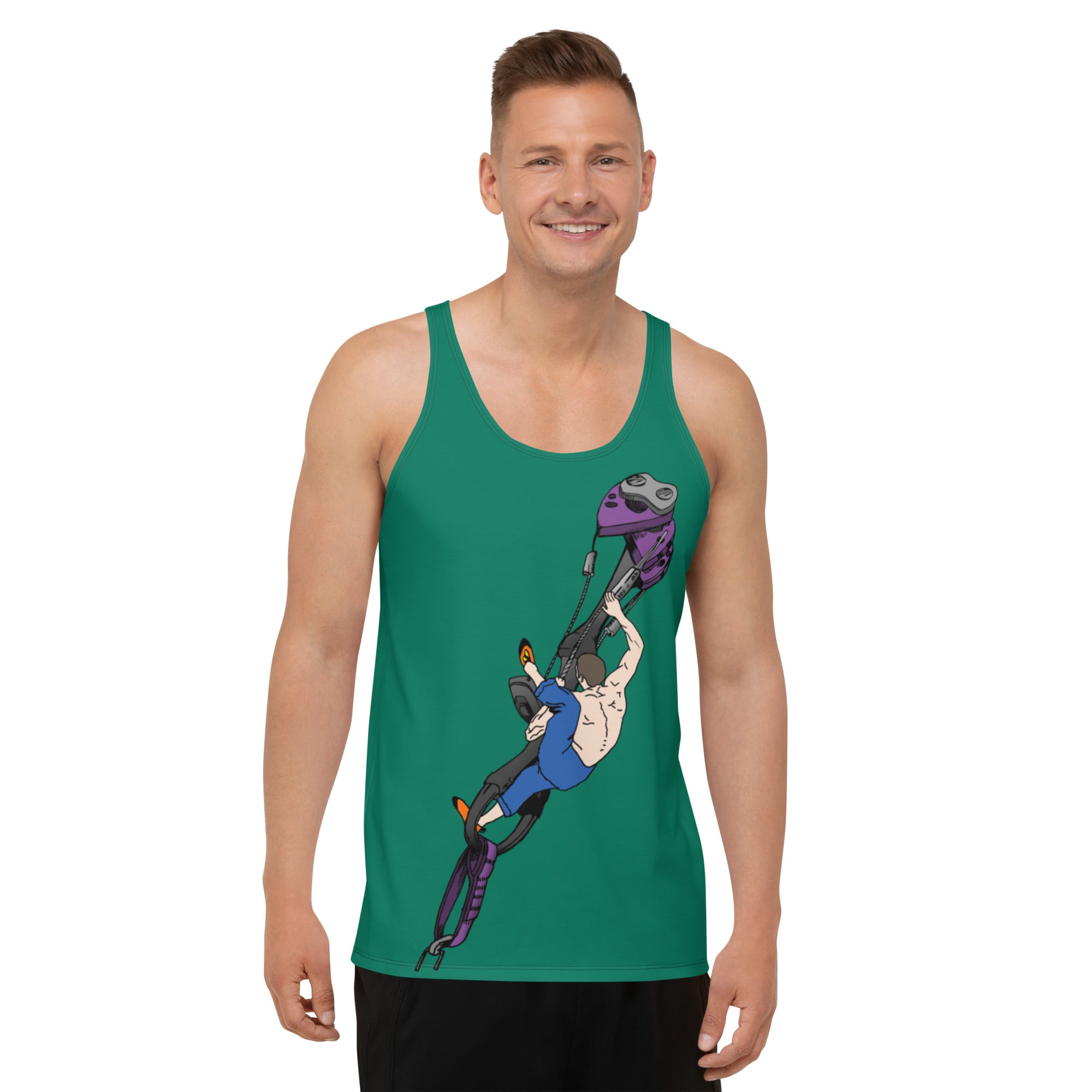 HowNOT2 Unisex Premium Cam Climber Tank Top