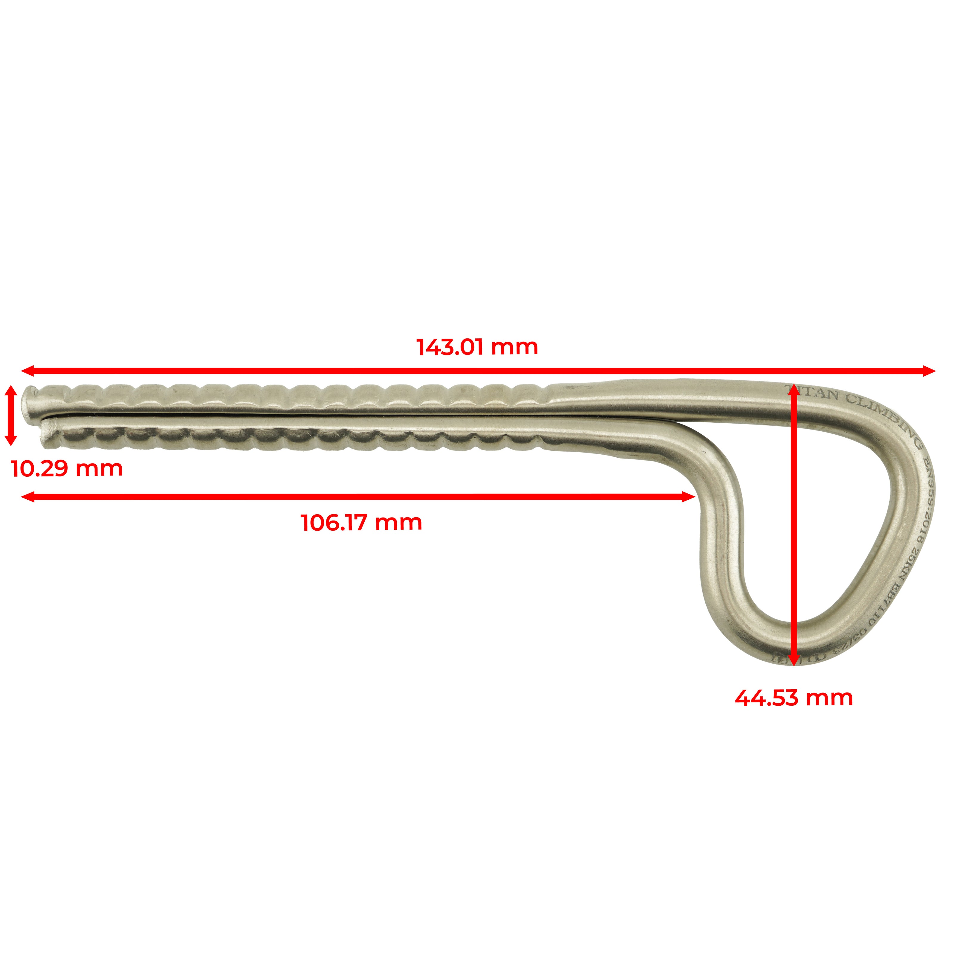 Titan Climbing Eterna Titanium Glue In Anchor Bolt