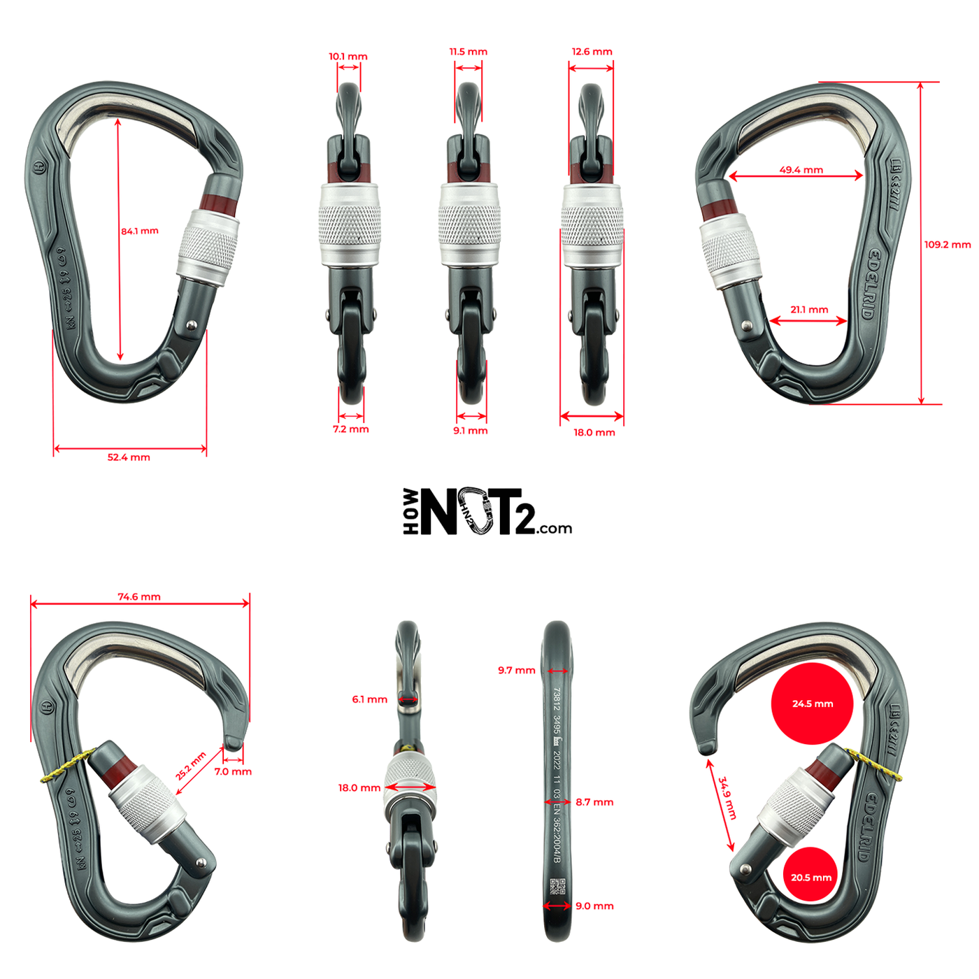 Edelrid HMS Bulletproof Screw