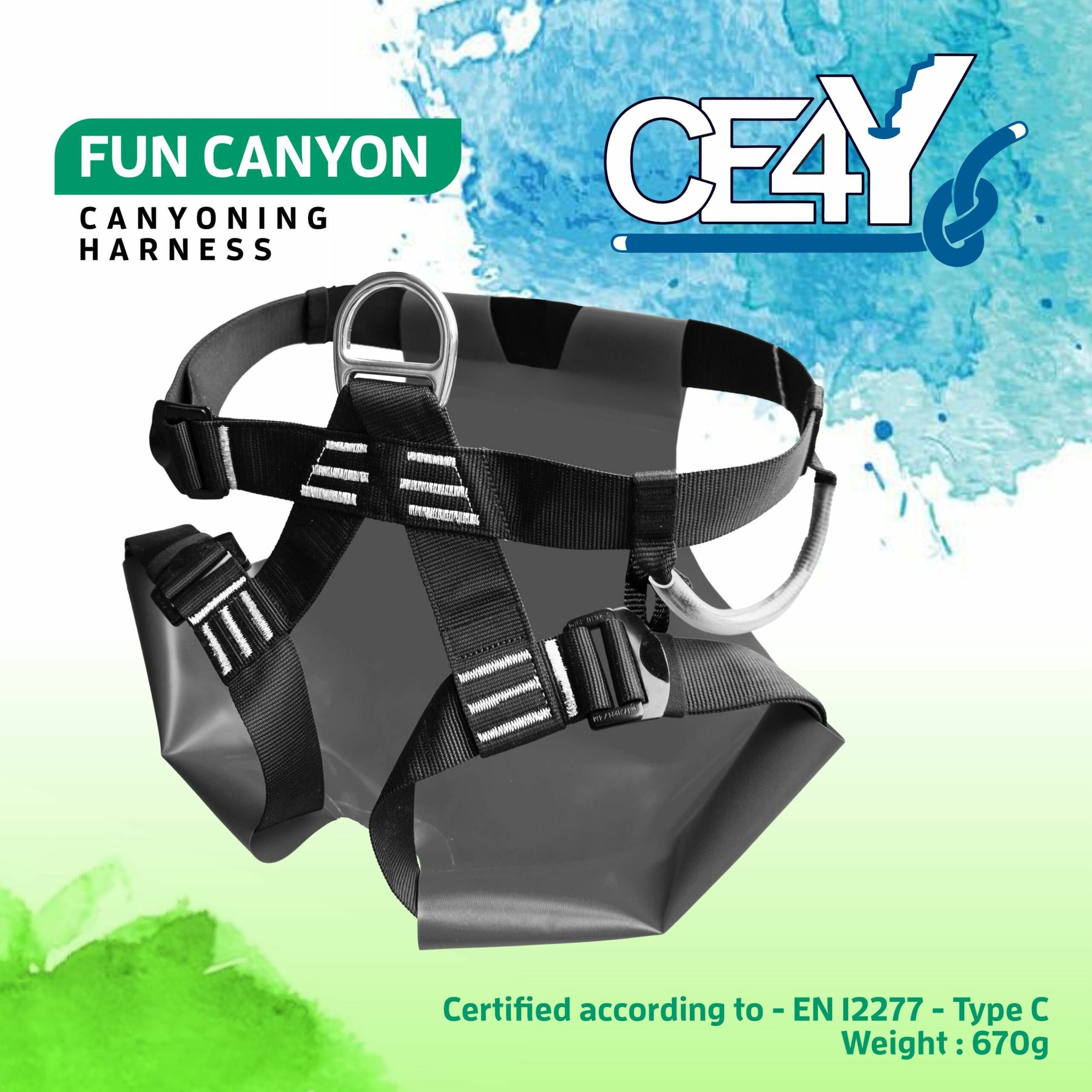 CE4Y Fun Canyon Canyoning Harness
