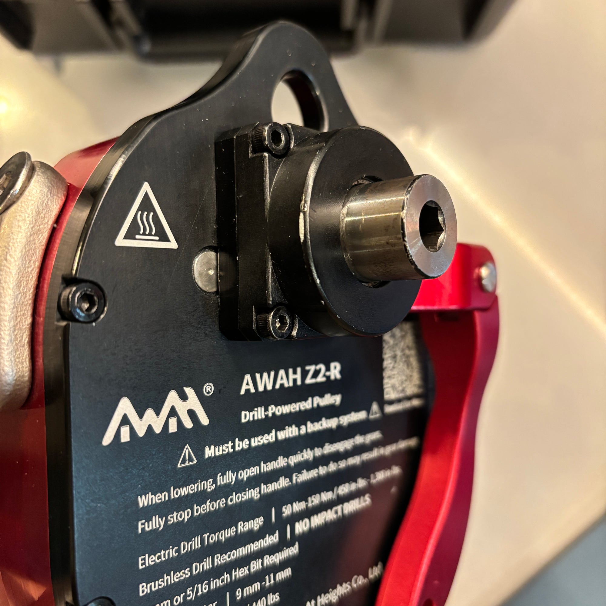 AWAH Z2R Drill Powered Pulley