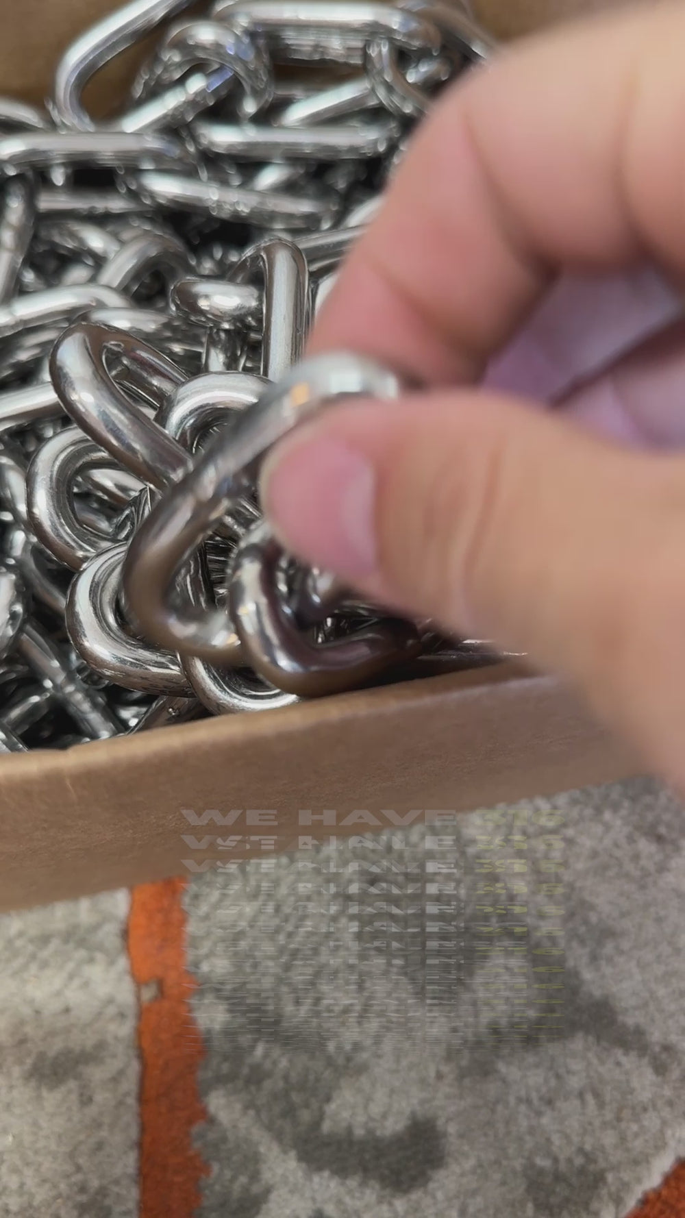 Climbing Taiwan Stainless Steel Chain